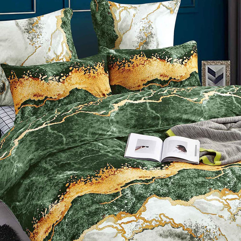 HGmart Green Microfiber Comforter Set Reviews Wayfair